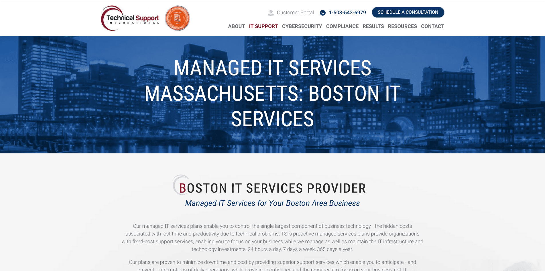 Managed IT Support Services • Technical Support International